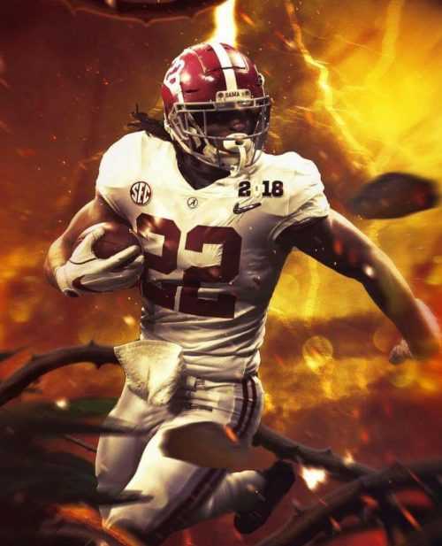 Najee Harris Background - iXpap