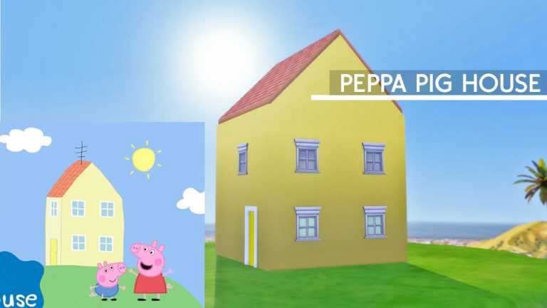 Wallpaper Peppa Pig House - iXpap
