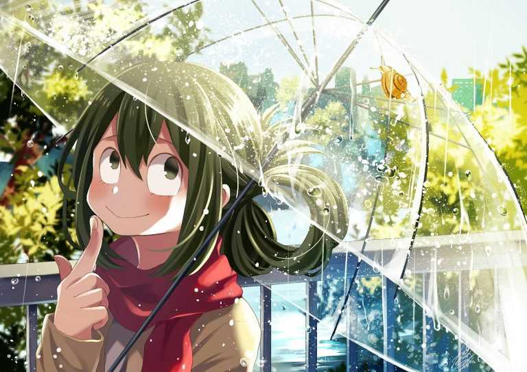 Tsuyu Asui Wallpaper Ixpap