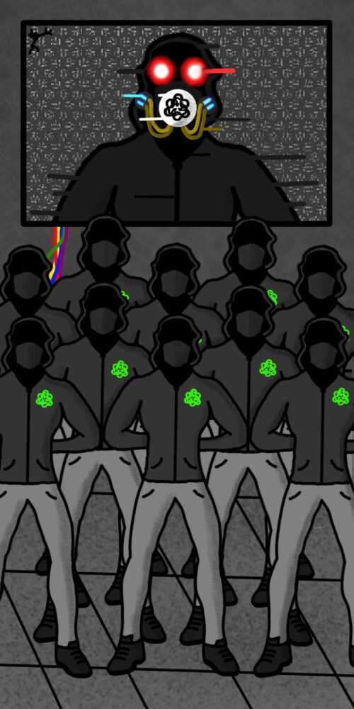 863 Mask Wallpaper - iXpap