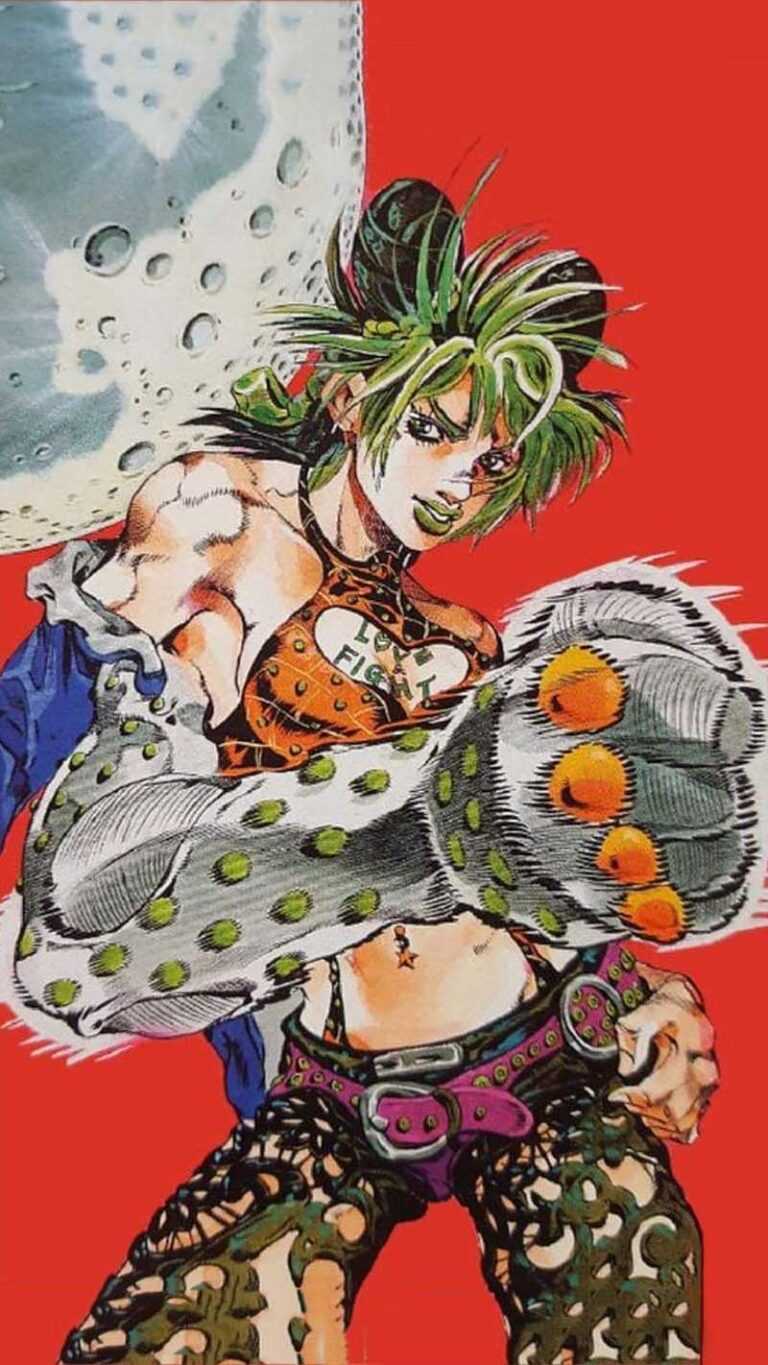 Minimalist Jolyne Cujoh Wallpaper - iXpap