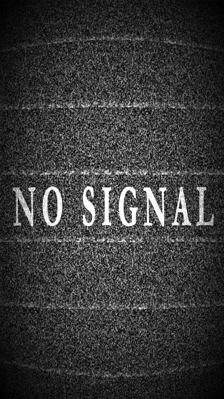 No Signal TV Screen Wallpaper - iXpap