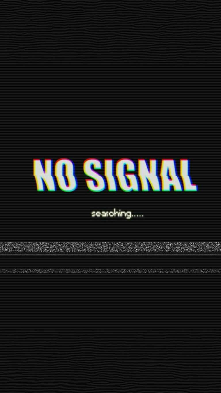 No Signal Screen Wallpaper - iXpap