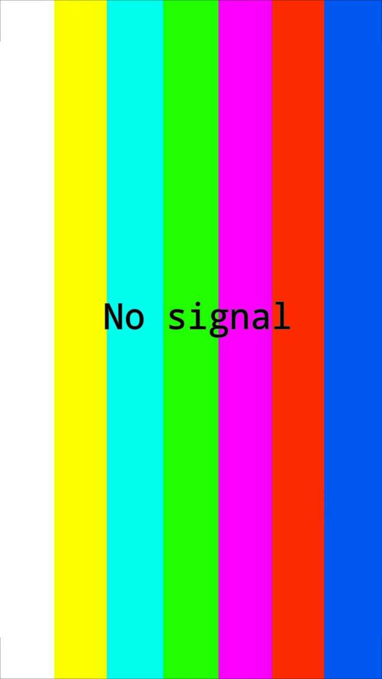 No Signal Wallpaper - iXpap