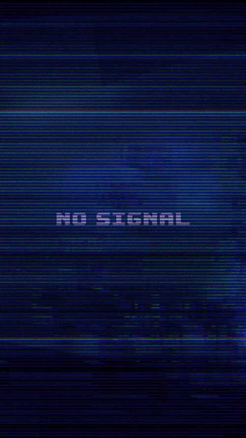 No Signal Screen Wallpaper - iXpap