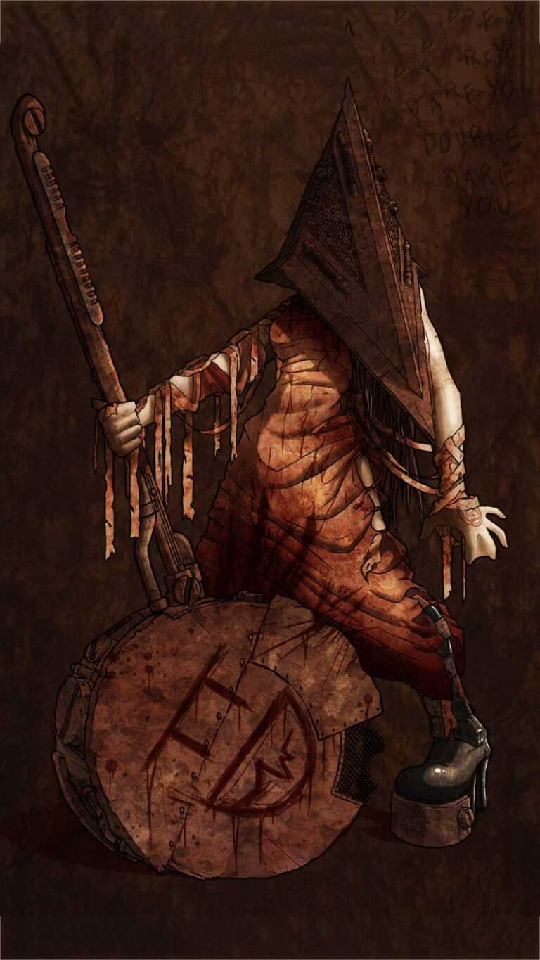Pyramid Head Phone Wallpaper - iXpap