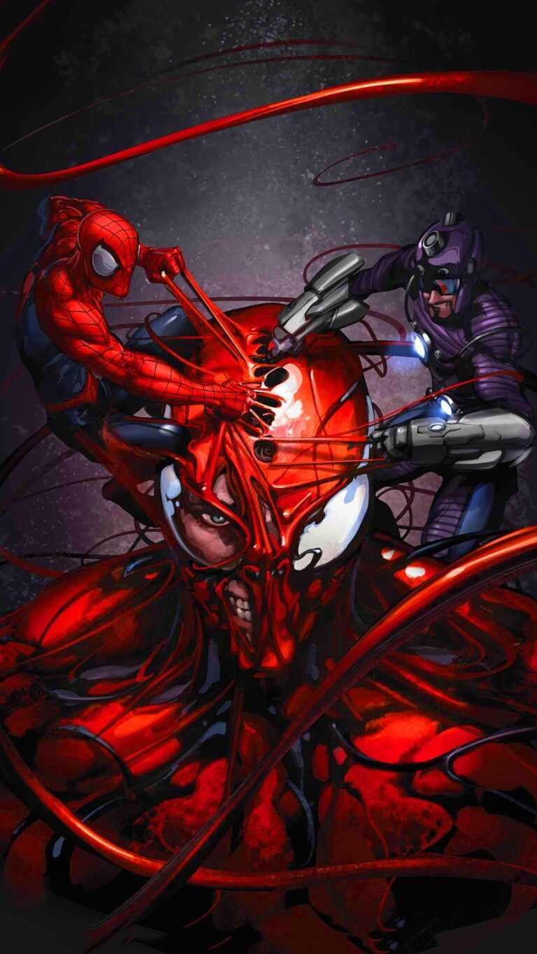 Spider Man And Carnage Wallpaper - iXpap
