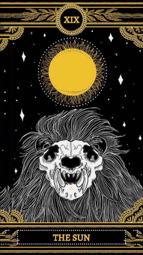 Sun Tarot Card Wallpaper - iXpap