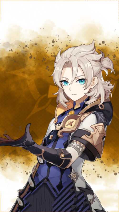 Albedo Genshin Background - iXpap