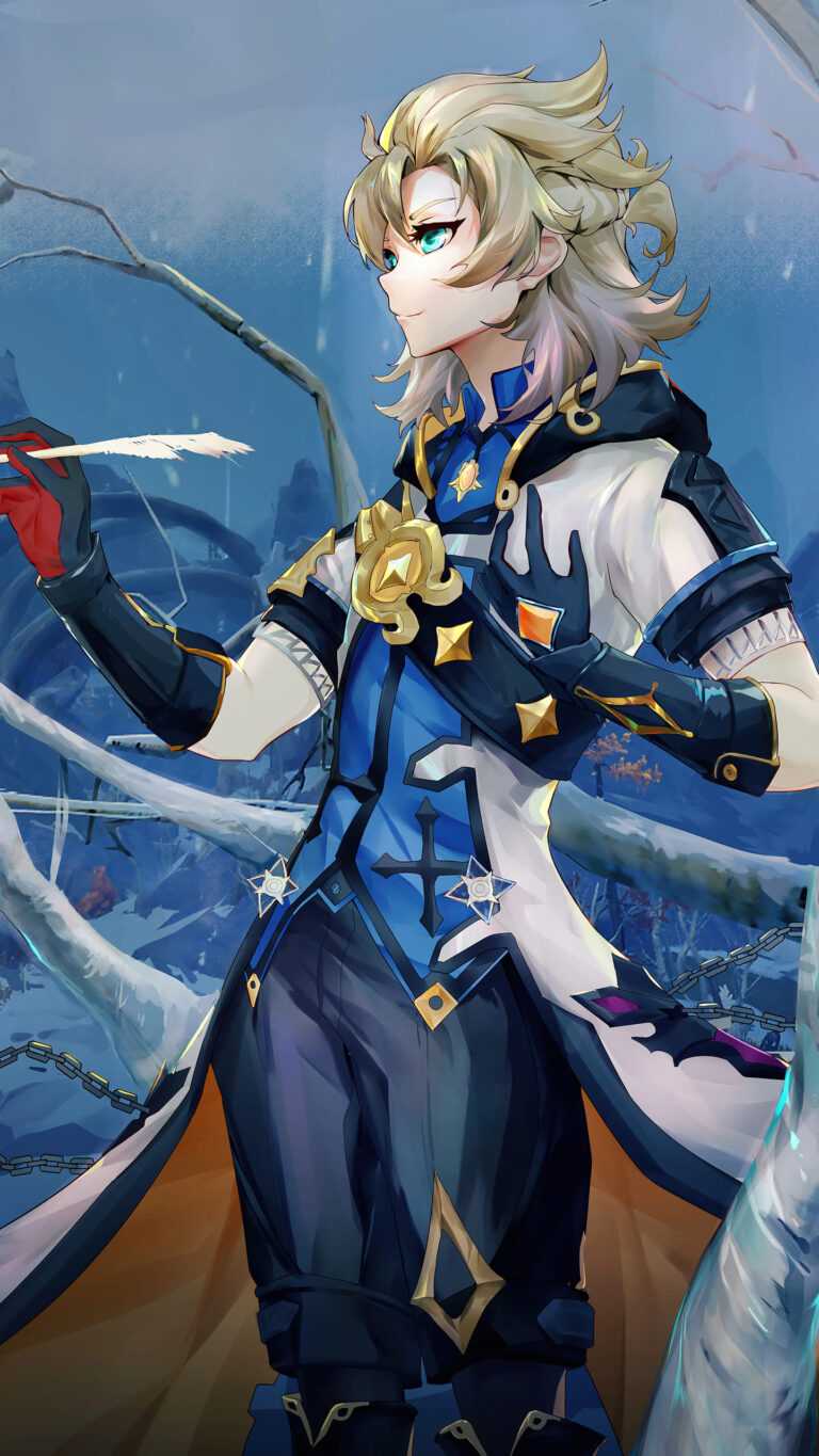 Albedo Genshin Wallpapers - iXpap