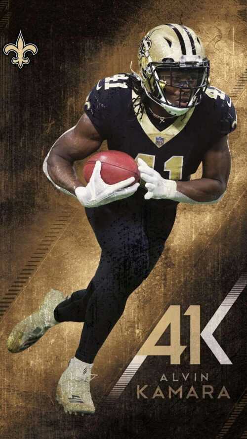 IPhone Alvin Kamara Wallpaper - iXpap