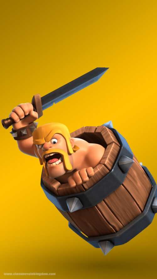 Barbarian Clash Royale Wallpaper - iXpap