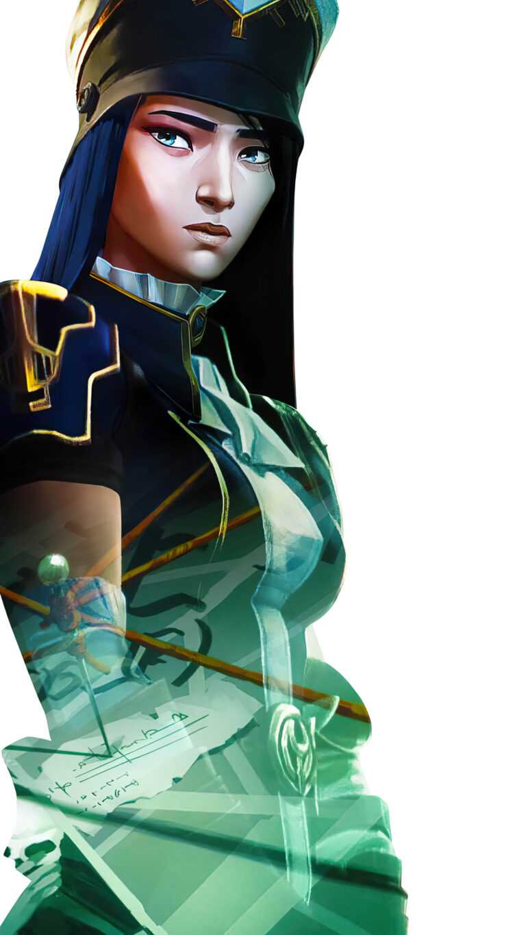 Caitlyn Arcane Wallpaper - iXpap