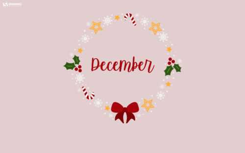 Hello December Wallpaper - iXpap