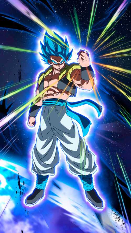 Blue Gogeta Wallpaper - iXpap