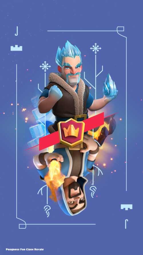 Ice Wizard Clash Royale Wallpaper - iXpap