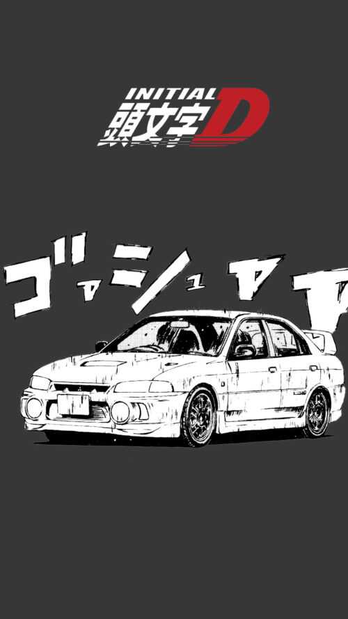 Initial D Lockscreen - iXpap