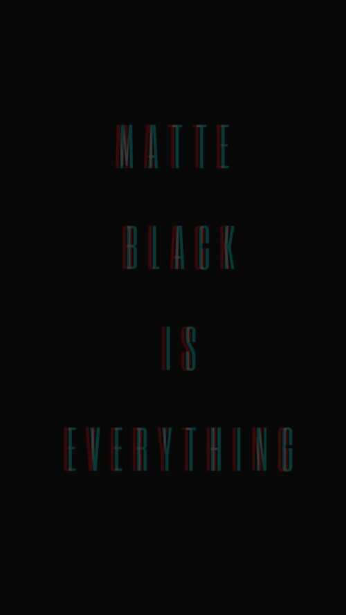IPhone Matte Black Wallpaper - iXpap