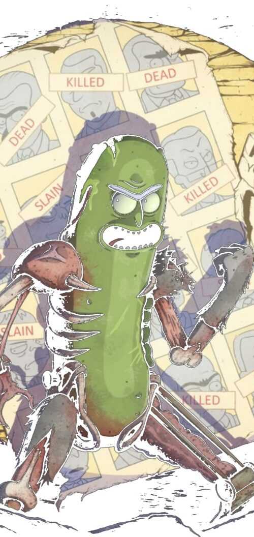 Pickle Rick Lock Screen - iXpap