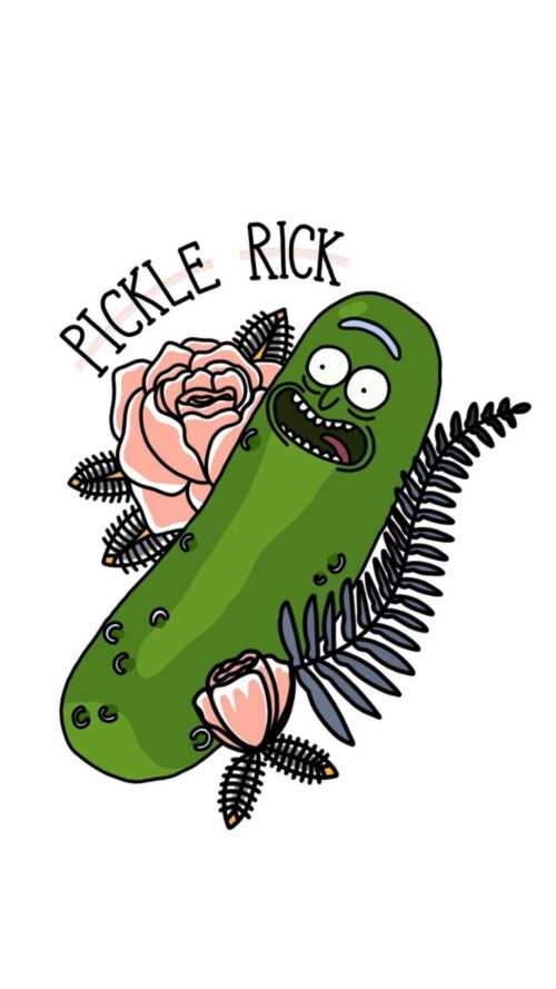 Pickle Rick Wallpaper - iXpap
