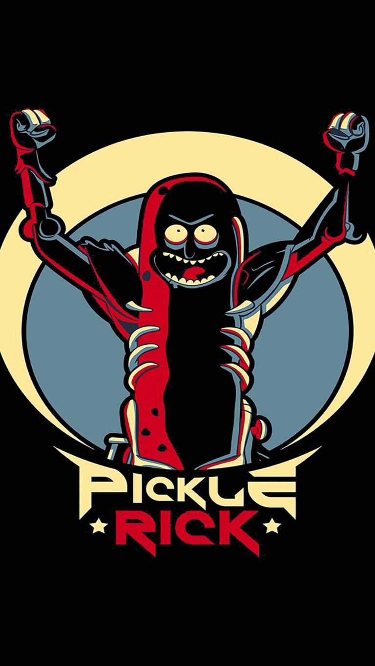 Pickle Rick Wallpaper - iXpap