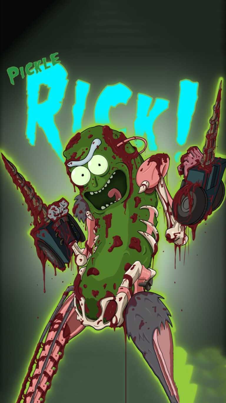 Pickle Rick Wallpaper - iXpap