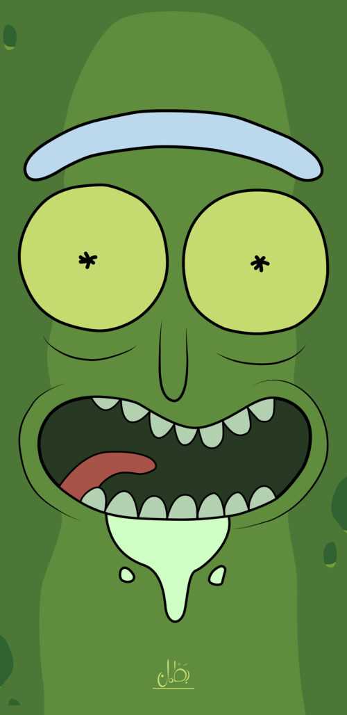 Pickle Rick Wallpaper - iXpap