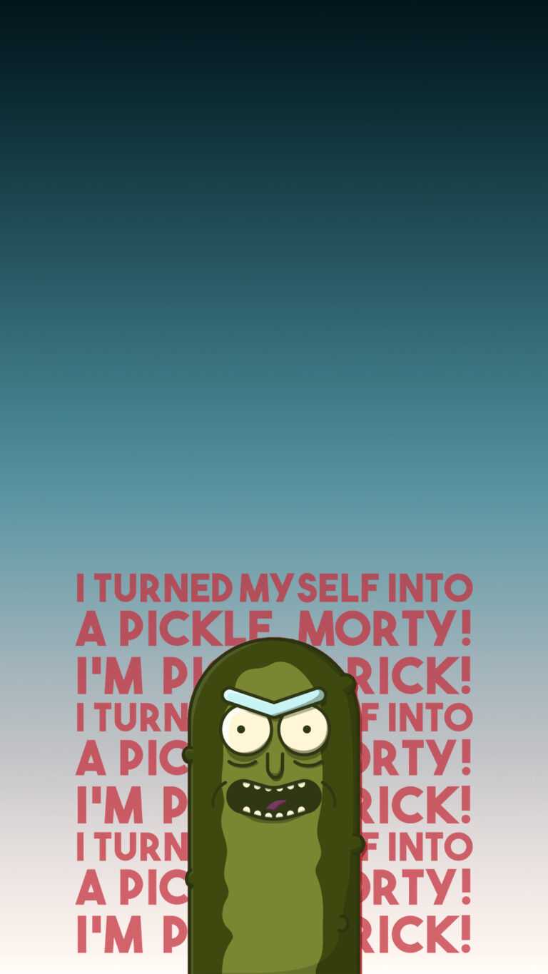 Pickle Rick Wallpaper - iXpap