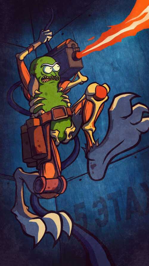 Pickle Rick Wallpaper - iXpap