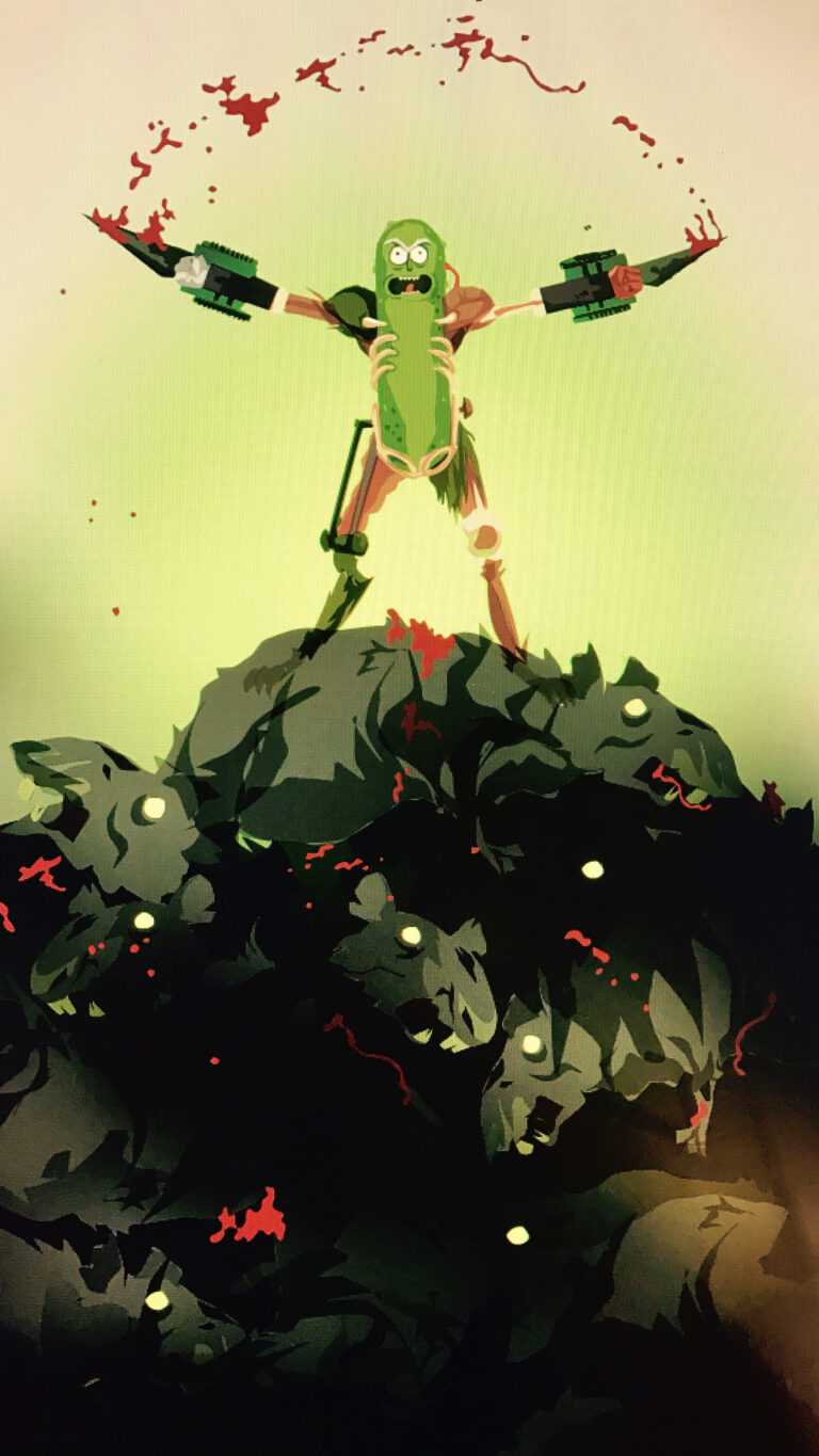 Pickle Rick Wallpaper - iXpap