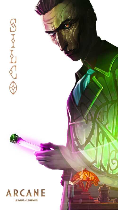 Silco Arcane Wallpaper - iXpap