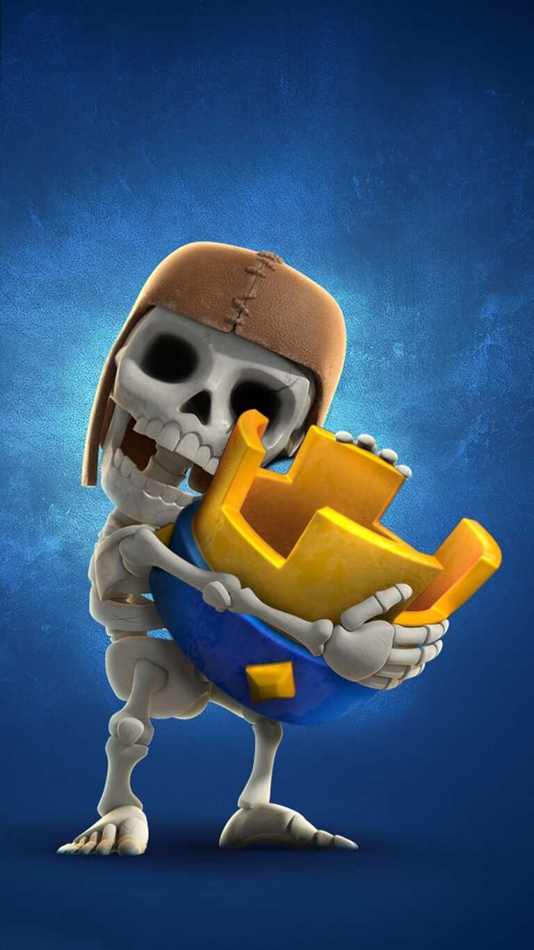 Skeleton Clash Royale Wallpaper - iXpap