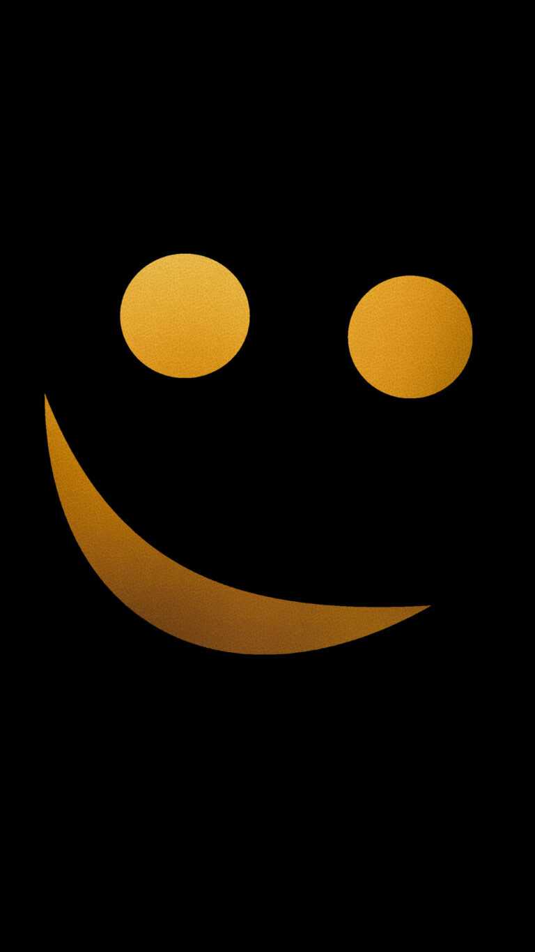 Brown Smiley Face Wallpaper - iXpap