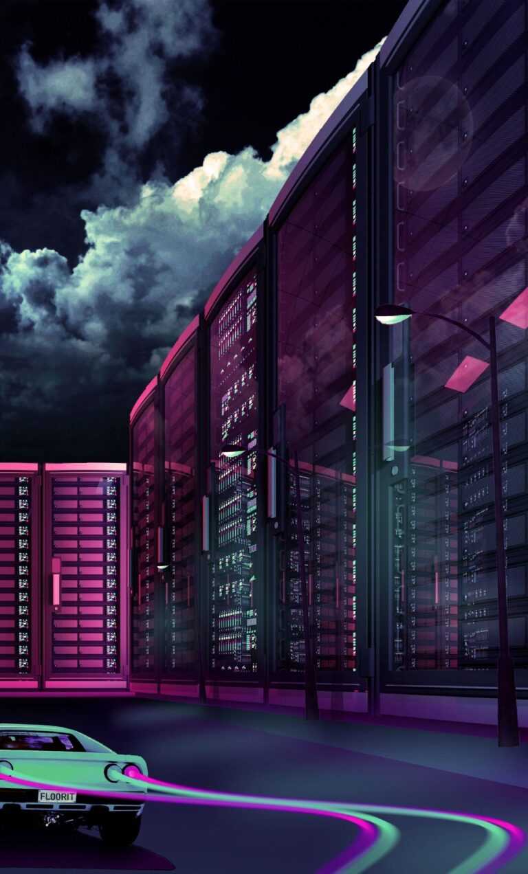 Synthwave Wallpaper - iXpap