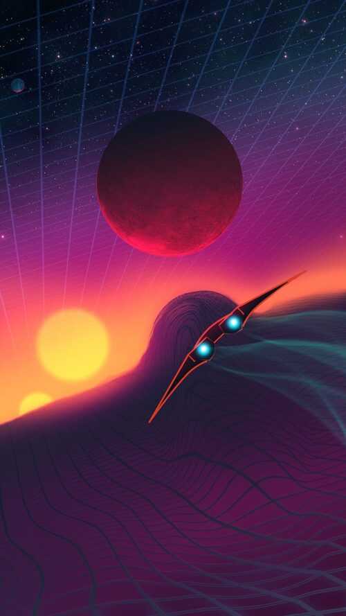 Synthwave Wallpaper - iXpap