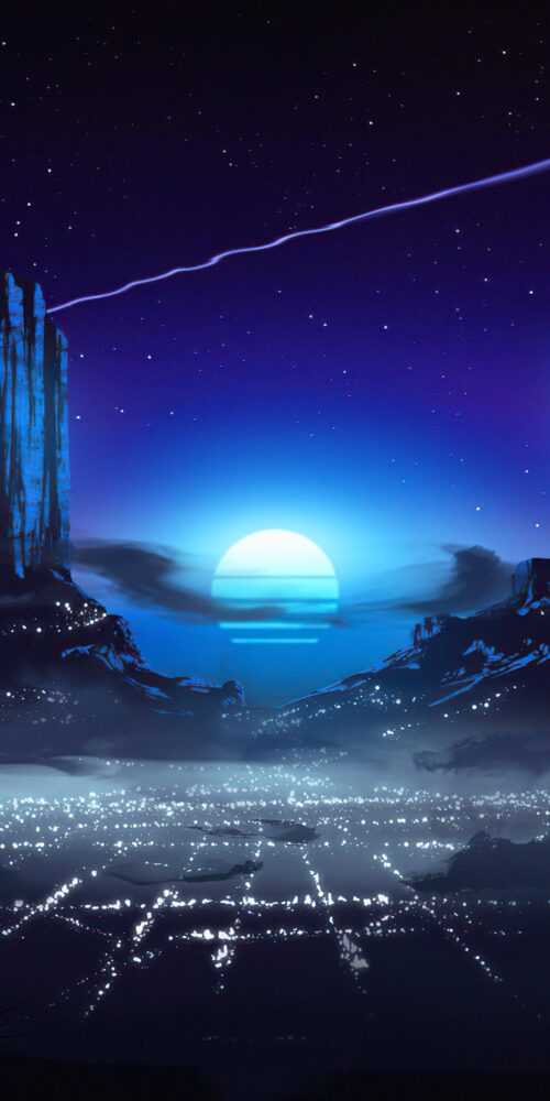 Synthwave Wallpaper - iXpap