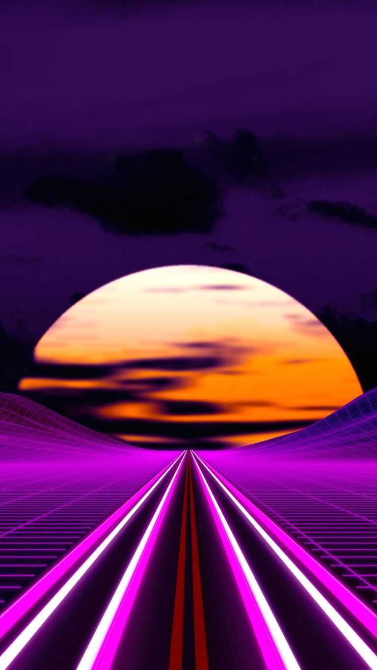 Wallpaper Synthwave - iXpap