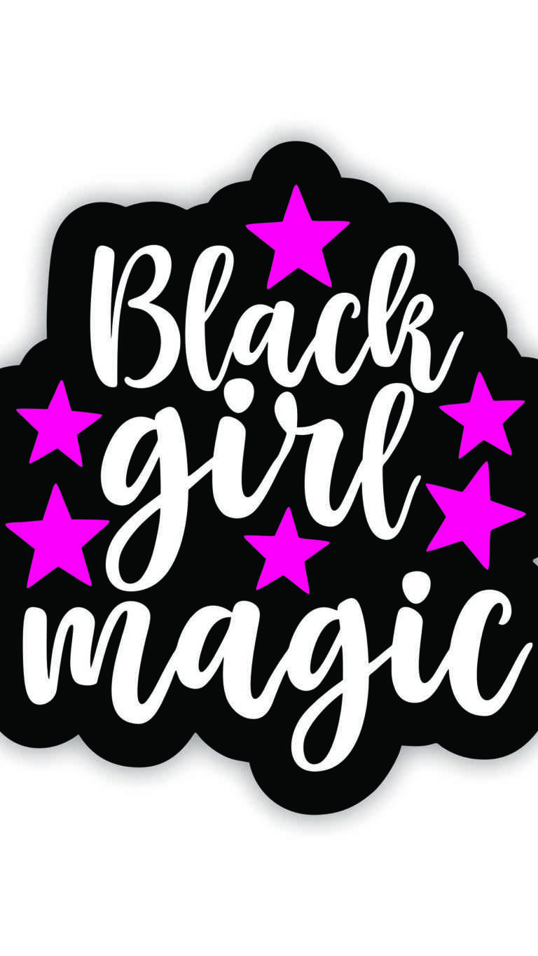 Black Girl Magic Wallpaper - iXpap
