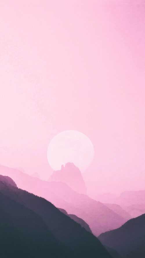 Pink Aesthetic Lockscreen - iXpap