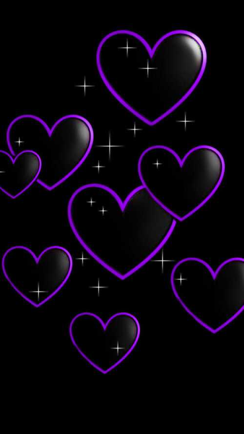 Purple Heart Lockscreen - iXpap