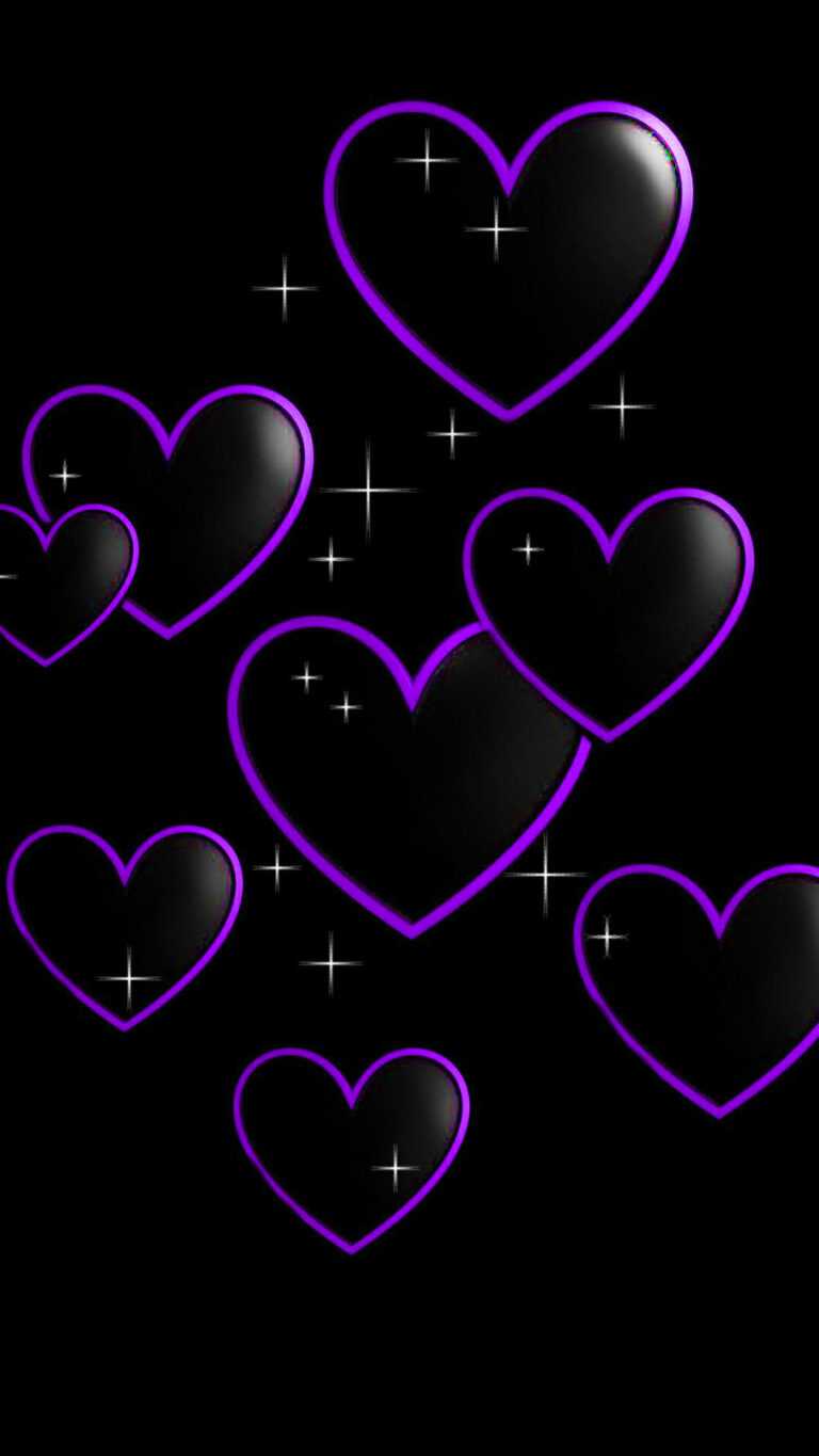 Purple Heart Lockscreen - iXpap