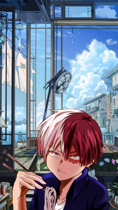 Todoroki Lockscreen - iXpap