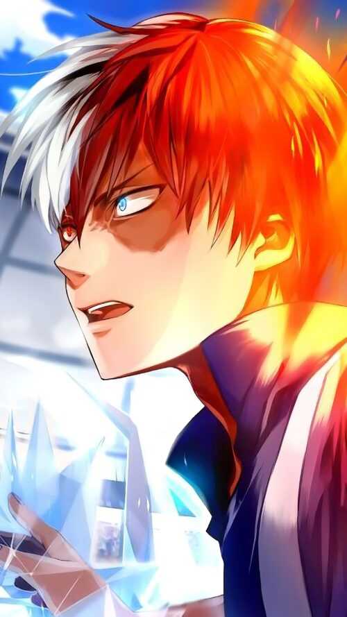 IPhone Todoroki Wallpaper - iXpap