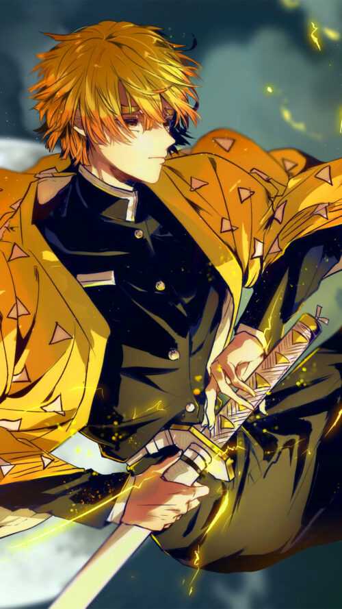 Zenitsu Lockscreen - iXpap