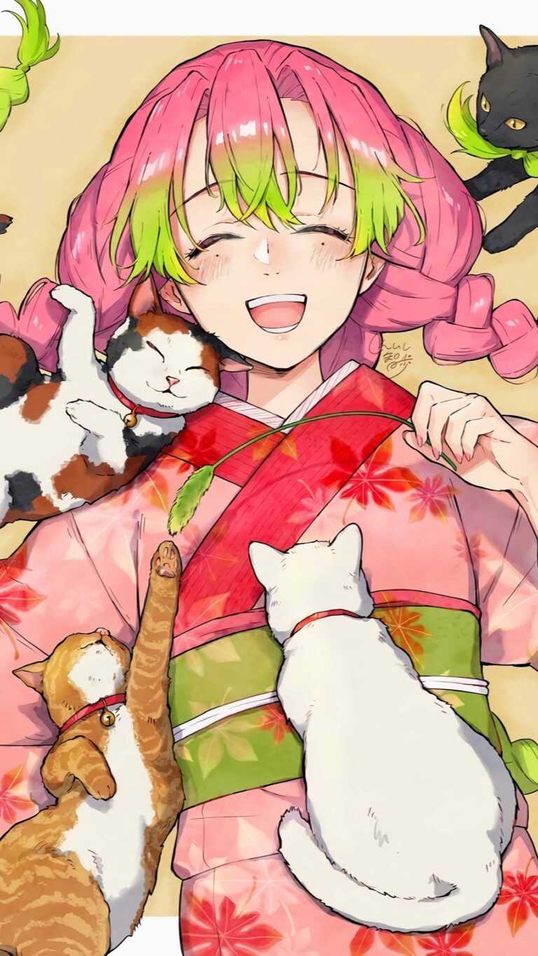 Mitsuri Kanroji Wallpaper - iXpap