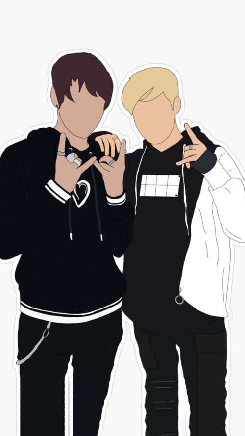 Sam And Colby Wallpaper - iXpap