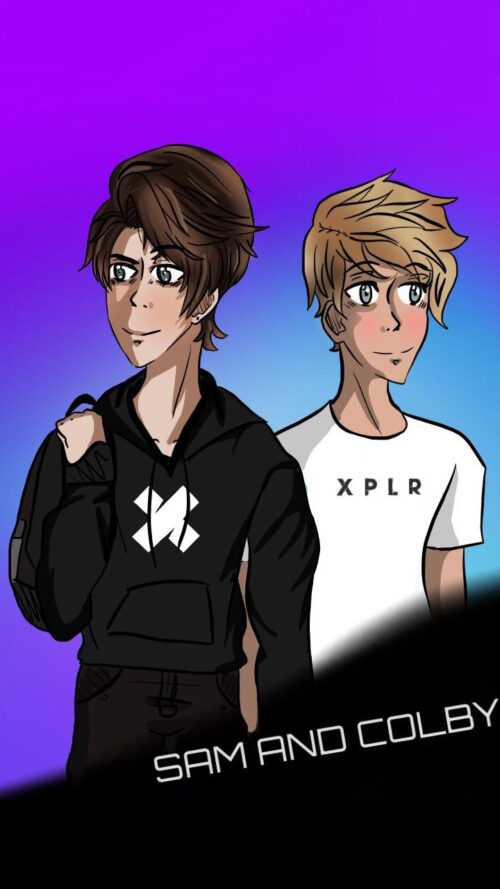 Sam And Colby Wallpaper - iXpap