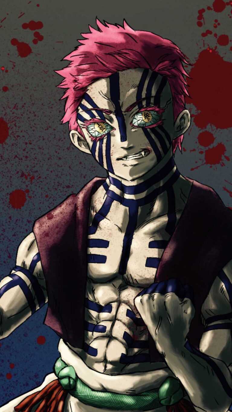 Akaza Wallpaper - iXpap