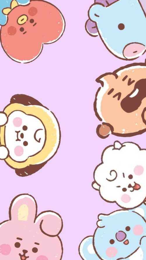 BT21 Wallpaper - iXpap