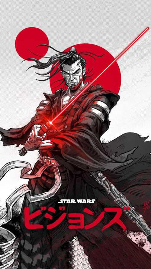 Ronin Star Wars Visions Wallpaper - iXpap